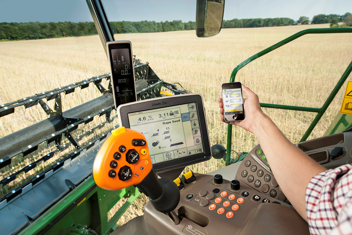 Utilizing 2014 S Series Combine Technology For Intelligent Harvesting