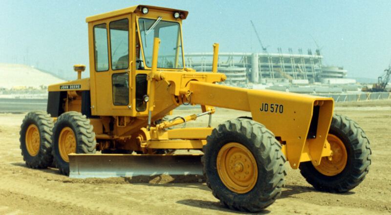 Preserving A Legacy: The John Deere 570 Motor Grader