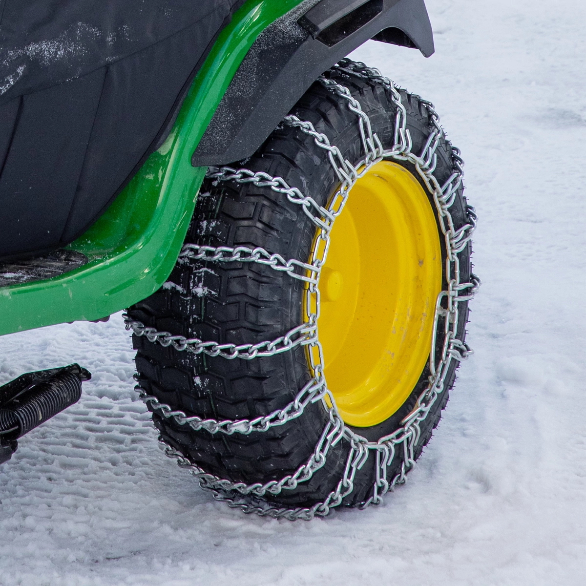 When to Use Tire Chains for Tractors, Gators, and Equipment in Winter ...